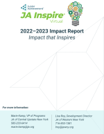 2023-2024 JA Inspire® Sponsorship | Junior Achievement of Western New York